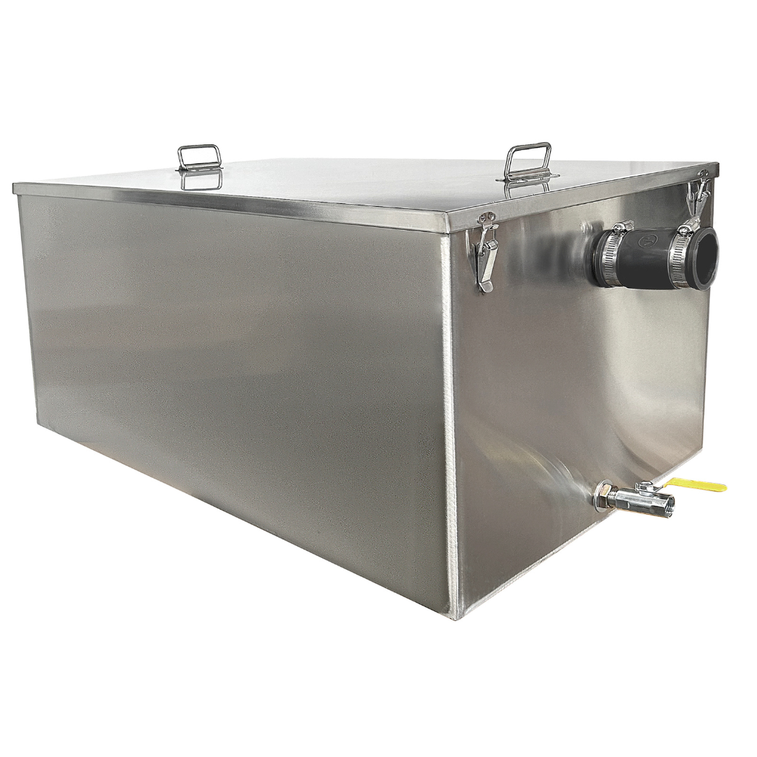 Grease Trap / Fat Separator 60 Litre - Stainless steel - 50mm Inlet ...