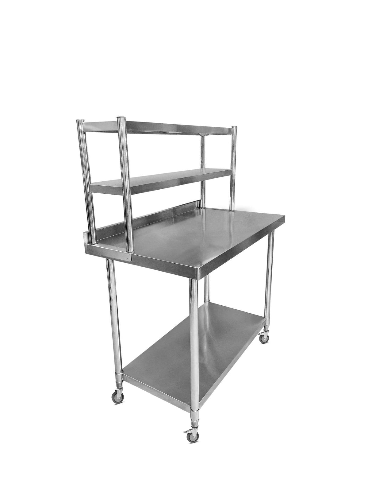 Stainless Steel Wall Prep Table - Gantry - Castors - 1000x600mm — Cater ...